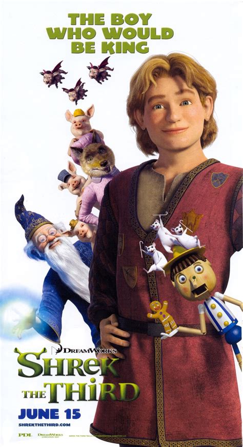Shrek The Third Movie Poster