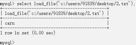 sql注入文件读写 cAr n 博客园