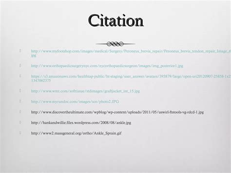 Ankle Tendonitis Ppt