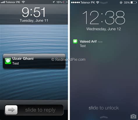 Ios 7 Vs Ios 6 Side By Side Visual Comparison [images] Redmond Pie