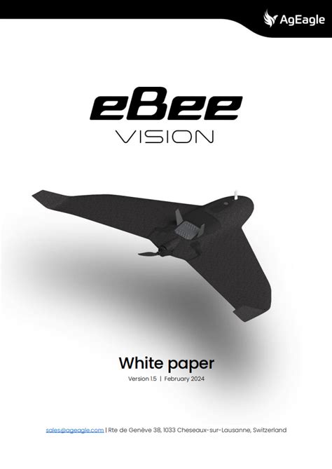 Ageagle Ebee Vision Dilectro