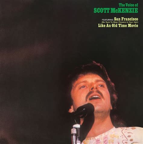 The Voice Of Scott Mckenzie Lpscott Mckenzieスコット・マッケンジー「花のサンフランシスコ
