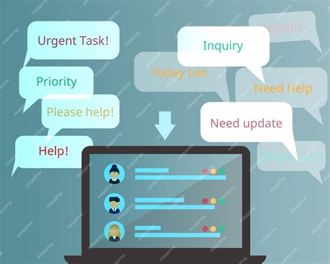 Premium Vector Project Management Software Come With A Ticketing System