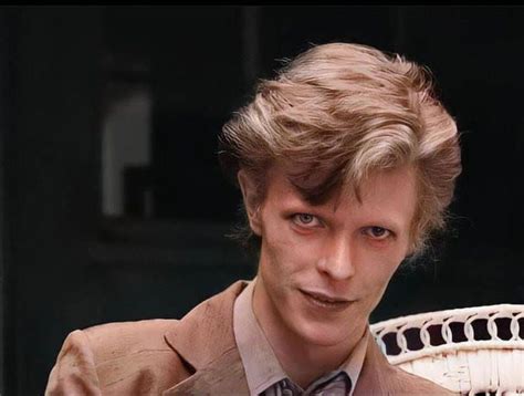 David Bowie And Elizabeth Taylor By Terry Oneill 1975 Bowie David