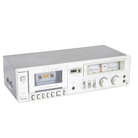 Practical Panasonic Stacking Hi Fi System In Brushed Silver Electro Props Hire