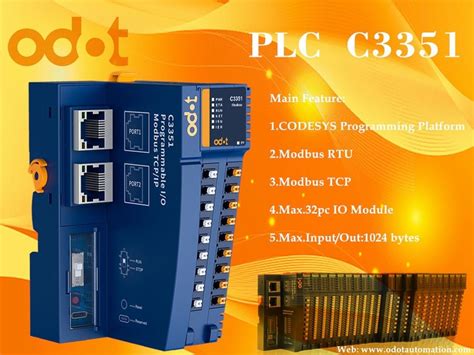 The Odot C3351 Is A Plc That Support Codesys And Compliant With The Oksa Automation Limited