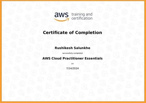 Rushikesh Mahesh Salunkhe On Linkedin Aws Cloudcomputing Continuouslearning