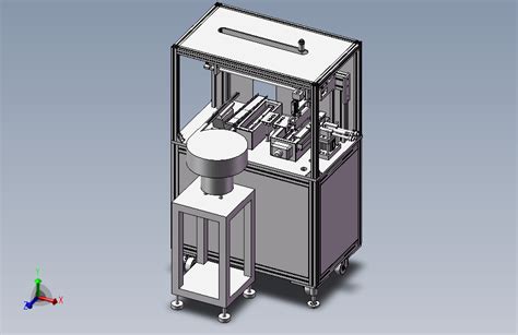 全自动浸锡机solidworks 2014模型图纸下载 懒石网