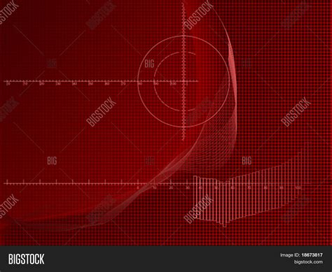 Red Axis Chart Vector Photo Free Trial Bigstock