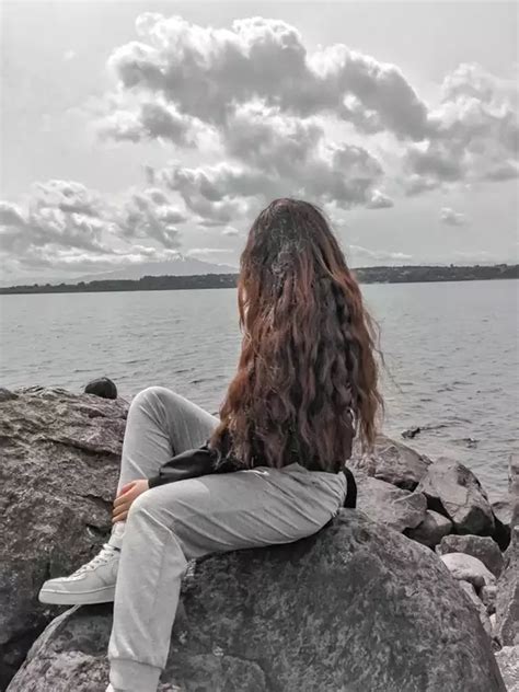 عکس دختر از پشت سر در طبیعت برای پروفایل ️ جدید و خاص