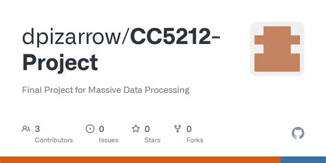 Github Dpizarrowcc5212 Project Final Project For Massive Data