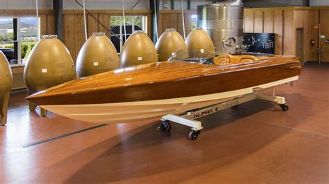Van Dam Custom Wooden Boats Speed Boat Alpha Z Wooden Boats
