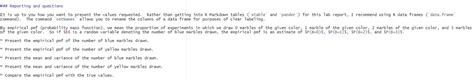 Solved Code Set Up We Can Use The Sample Function Of R