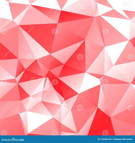 Light Red Polygonal Illustration Consist Of Triangles Triangular