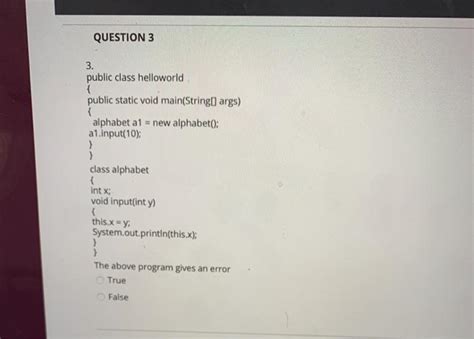 Solved Question 1 1 Data Encapsulation Gives Data Security