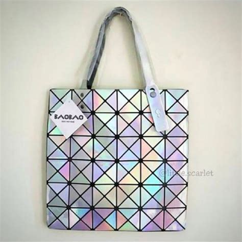Issey Miyake Hologram Inspired Bao Bao Womens Fashion Bags And Wallets Tote Bags On Carousell