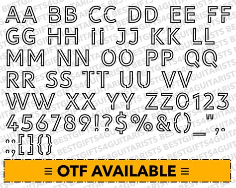 Broken Line Font Svg Broken Line Font Otf Broken Line Letters Svg