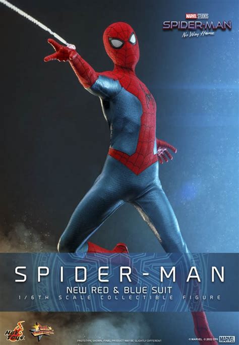 Spider Man New Red And Blue Suit Hot Toys Mms679 1 6 Scale Figure