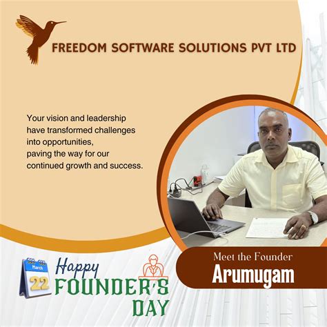Freedom Software Solutions Pvt Ltd On Linkedin Foundersday