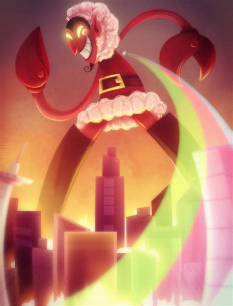 Powerpuff Girls Him Burning Townsville Fanart By Nethermation On Deviantart