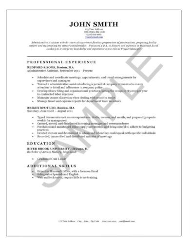 16 Administrative Assistant Resume Examples To Download