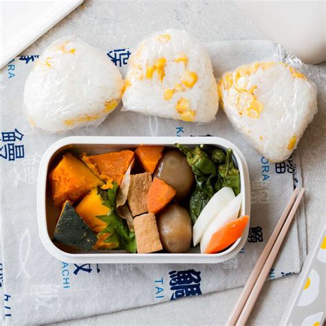 Bento Box Ideas Corn Onigiri And Seasonal Veggie Sides Vegan Chef