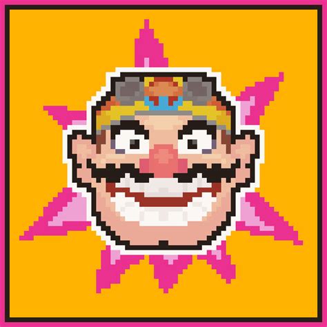Wario Pixel Art By Nickmol On Deviantart