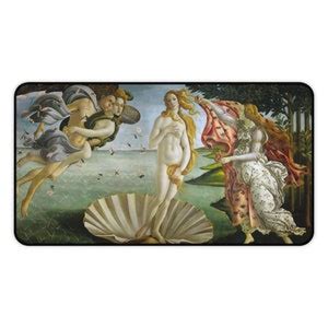 The Birth Of Venus Desk Mat Great Fine Art By Sandro Botticelli