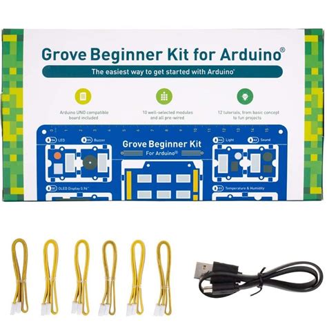 Buy Seeedstudio Grove Arduino Beginner Kit All In One Arduino Compatible Board Online At Robu In