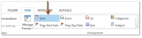 How To Sort Emails By Unread Then Date In Outlook