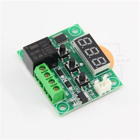 Temperature Display Module Sensor Relay Switch Control W1209