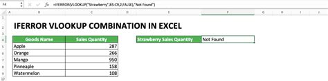 Using IFERROR VLOOKUP Combination In Excel Compute Expert
