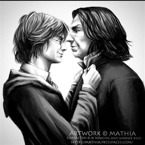 гаррипоттер северусснейп гарри поттер северус снейп снарри Harrypotter Severussnape