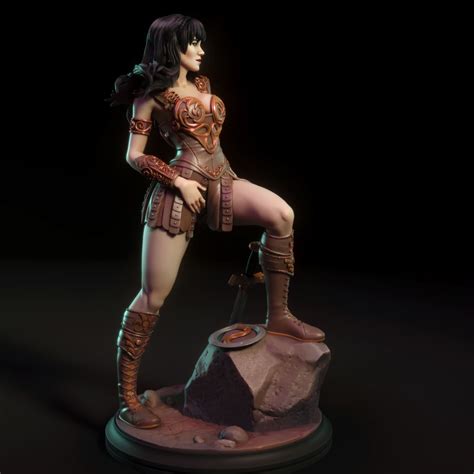 Xena The Warrior Princess 3d Model 3d Printable Cgtrader