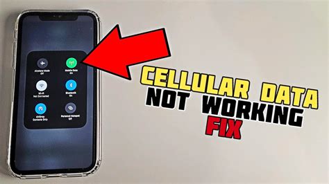 How to FIX Cellular Data Not Working iPhone XS/XS MAX - YouTube