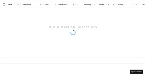 datagridprodemo demo — mui x codesandbox