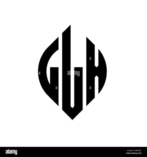 Llx Circle Letter Logo Design With Circle And Ellipse Shape Llx