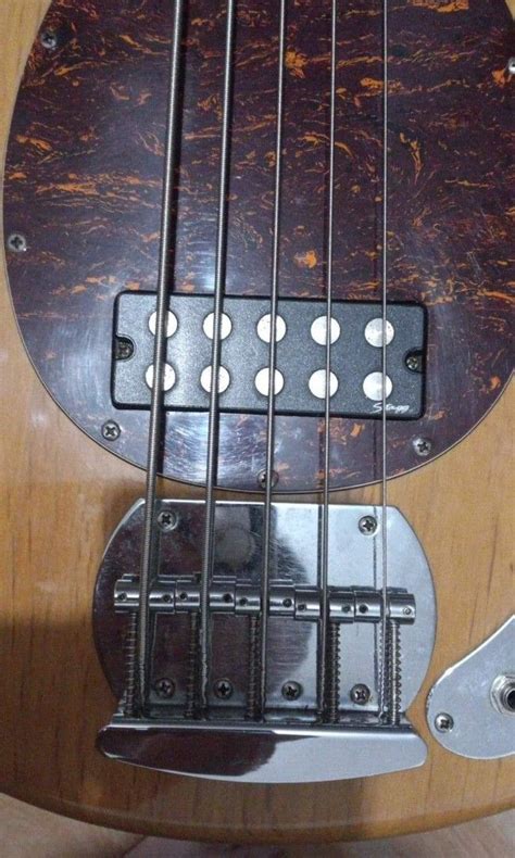 Stagg 5 String Electric Bass Guitar Hobbies And Toys Music And Media