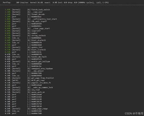 openwrt 性能工具perf和cpu占用查看工具sysstat编译及使用 openwrt perf csdn博客