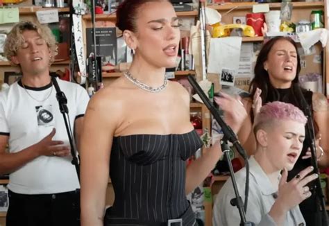 Tiny Desk De Dua Lipa Cautiva A Fanáticos Así Cantó La Artista