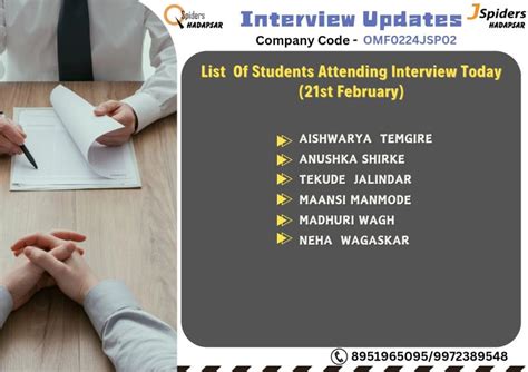 Qspidersjspiders Hadapsar On Linkedin Interview Success Gotjob
