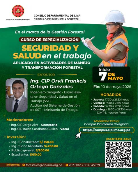 Curso ¨seguridad Y Salud En El Trabajo En Actividades Forestales