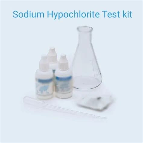 Sodium Hypochlorite Test Kit At ₹ 2000 Piece New Delhi Id 22311518030
