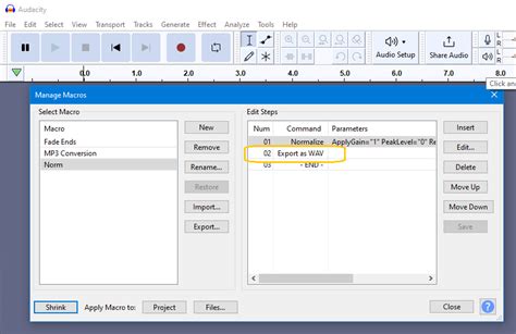 Macros Not Working · Issue 5493 · Audacityaudacity · Github