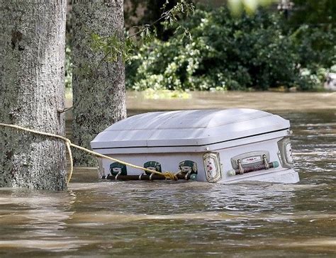 Confessions Of A Funeral Director An Explanation As To Why Those Caskets Are Floating In The