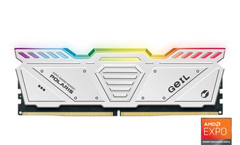 GeIL Unveils EVO V Polaris AMD EXPO Edition DDR5 RAM RGB Lighting