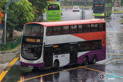 Bus 199 Smrt Buses Volvo B9tl Wright Sbs3864e Land Transport Guru