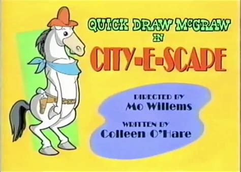Quick Draw Mcgraw In City E Scape Boomerang From Cartoon Network Wiki