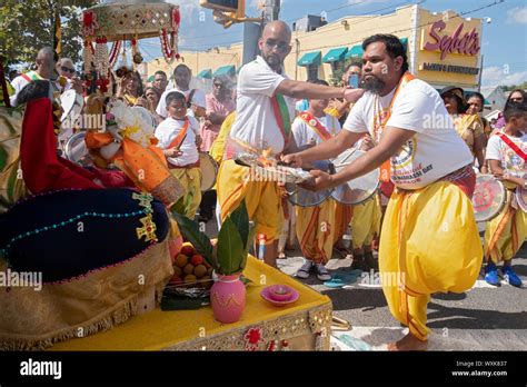 At The Start Of The Madrassi Parade For Unity In The Community A