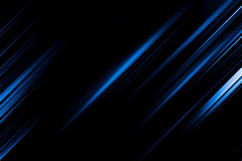 추상적인 파란색과 검은색은 그라데이션이 있는 라이트 패턴으로 바닥벽 금속 텍스처 소프트 테크 대각선 배경 블랙 다크 클린 모던 그라데이션에 대한 스톡 사진 및 기타 이미지
